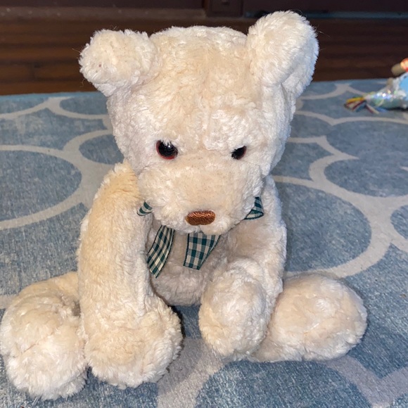 Gund | Toys | Gund Cream Teddy Bear | Poshmark